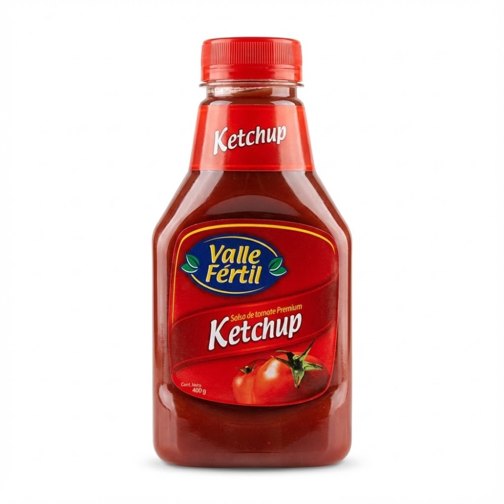 Ketchup Valle Fertil 400g – Super día
